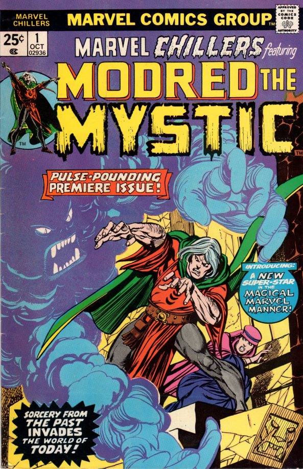 Marvel Chillers #1, 1975 “Magic is Alive!” | Magazines and Monsters!
