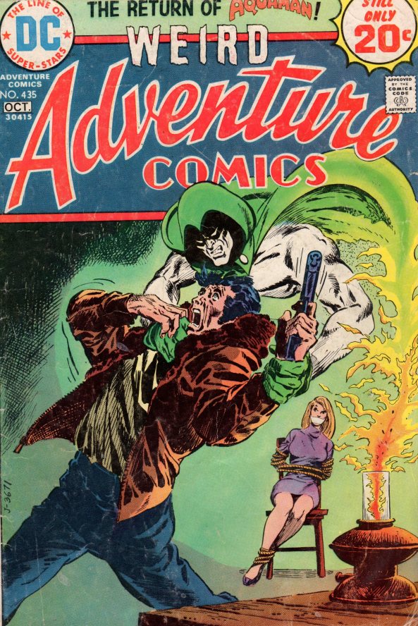 Weird Adventure Comics 435, 1974 “The Man Who Stalked the Specter ...