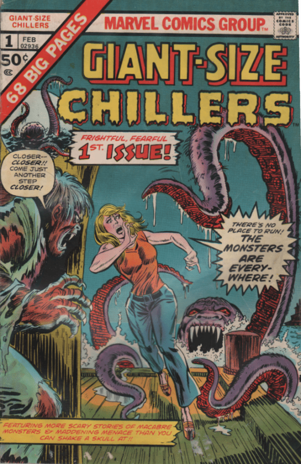 Giant-Size Chillers 1, 1975 | Magazines and Monsters!