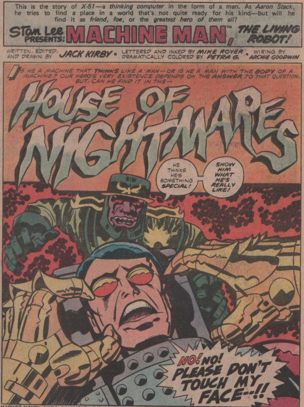 Machine Man 2, 1978 “House of Nightmares” | Magazines and Monsters!