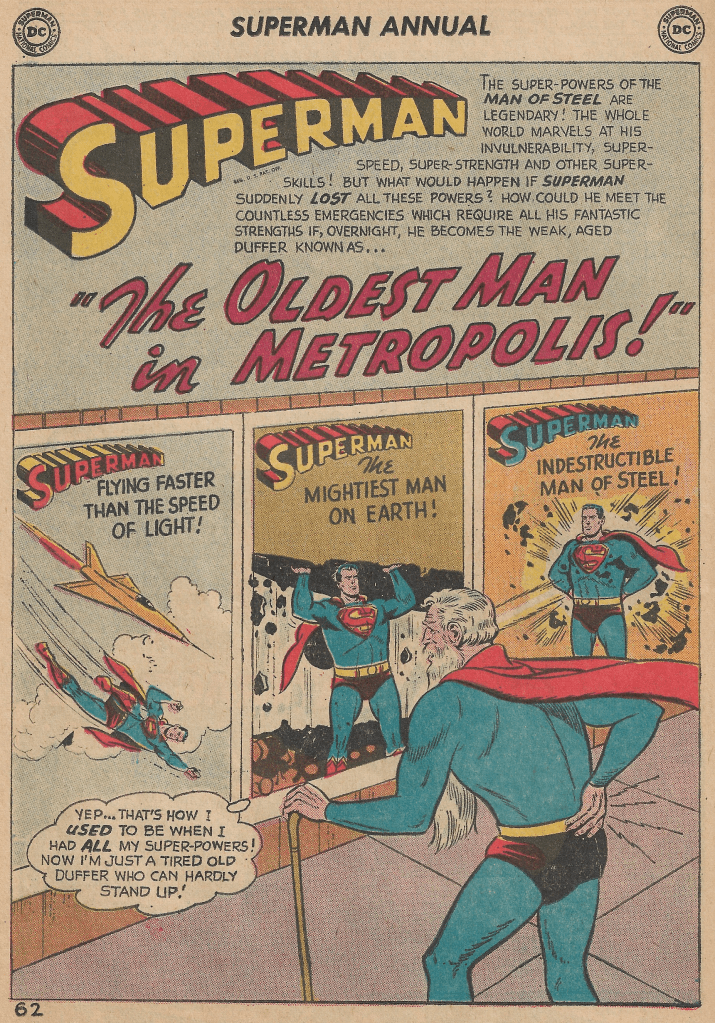 Giant Superman Annual 3, 1961 “The Strange Lives of Superman ...